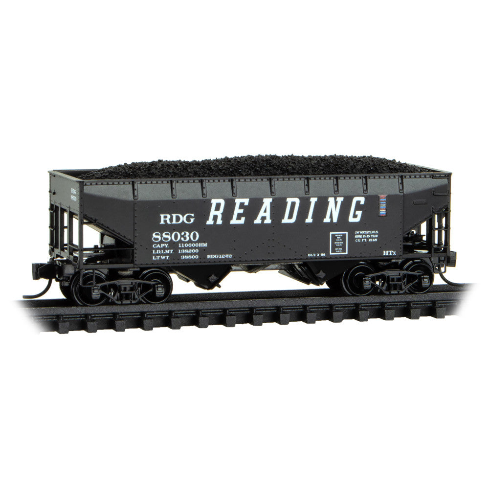 05500631 N Reading 33'Twin Bay Hopper, Offset Sides — Mid-South Hobbies