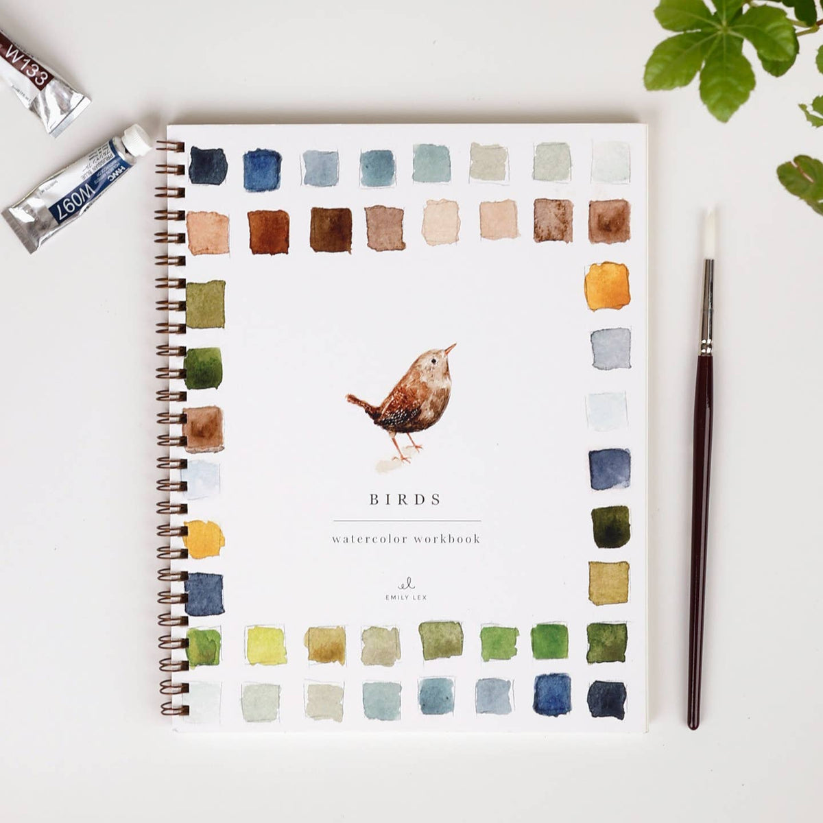 Birds watercolor workbook — Mid-South Hobbies