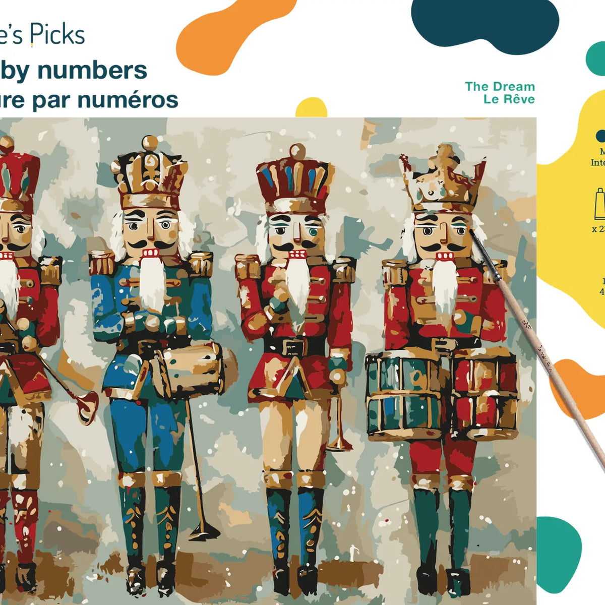 Festive Nutcracker Brigade - Paint by Numbers — Mid-South Hobbies