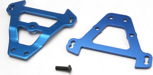 5323 Fr/Re Alum Bulkhead Anodized Blue Revo — Mid-South Hobbies