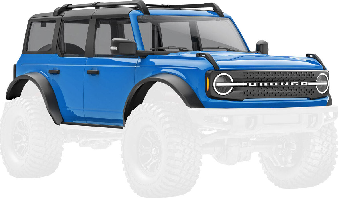 9711-BLUE BODY TRX-4M BRONCO BLUE — Mid-South Hobbies